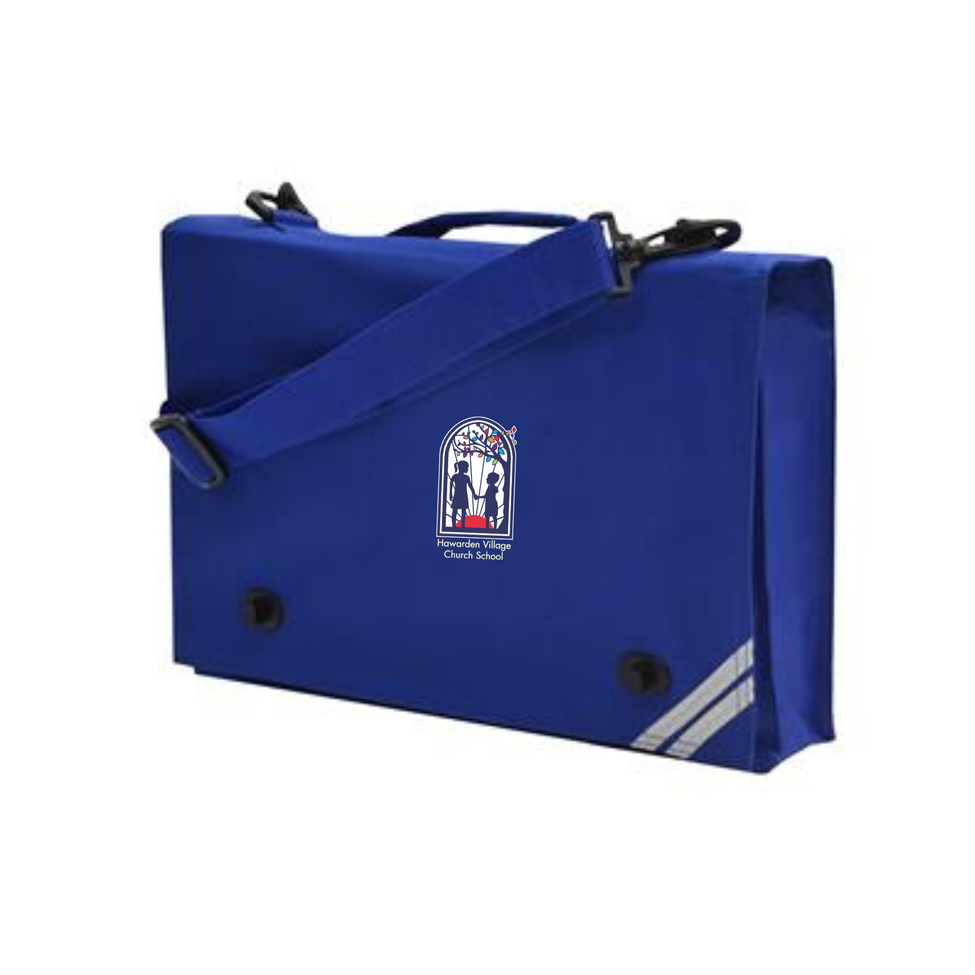 Hawarden Village Church School Book Bag With Strap – Queensferry Sports