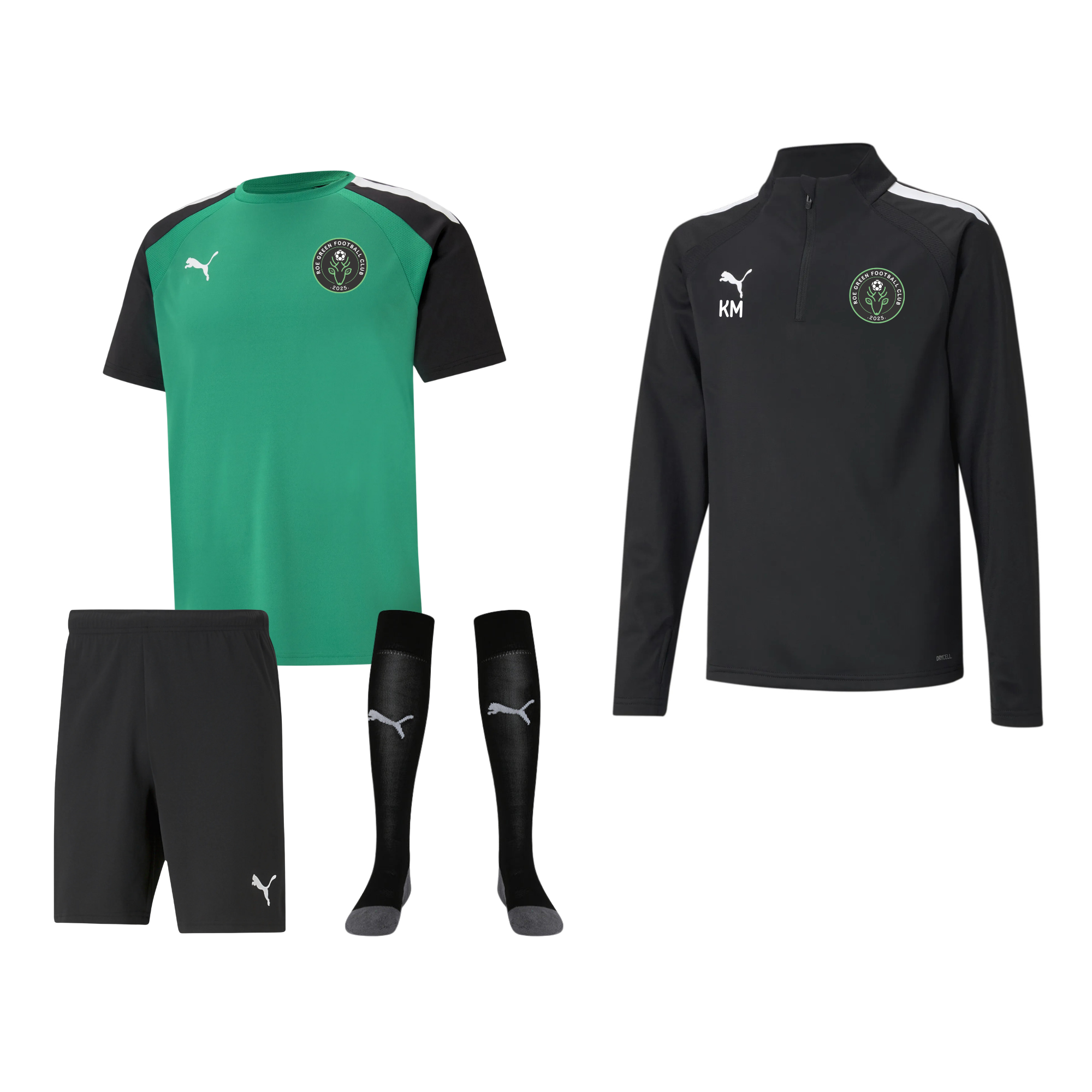 Roe Green Kit Pack – Queensferry Sports